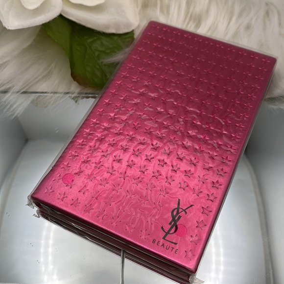 Accessories | Magenta Pocket Ysl Notebook Embossed | Poshmark